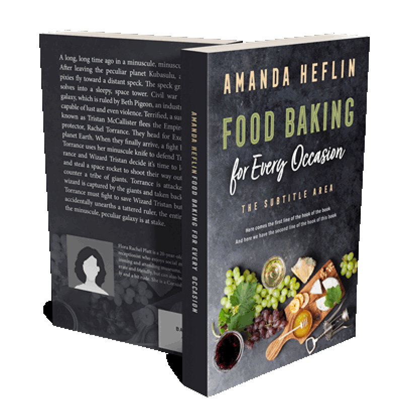 Premade Book Covers - Premade Non-fiction, Cookbooks; Food & Wine Book ...