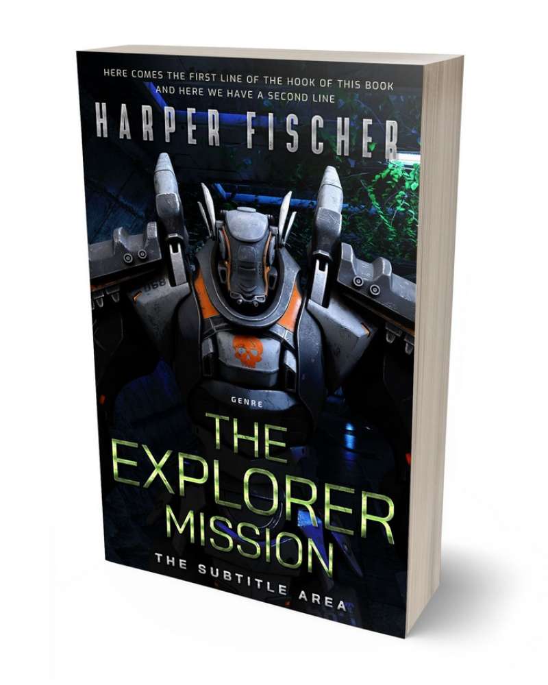 Premade Book Covers - Premade Fiction, Science Fiction Book Covers - Bookcoverzone.com - Bunker 7088