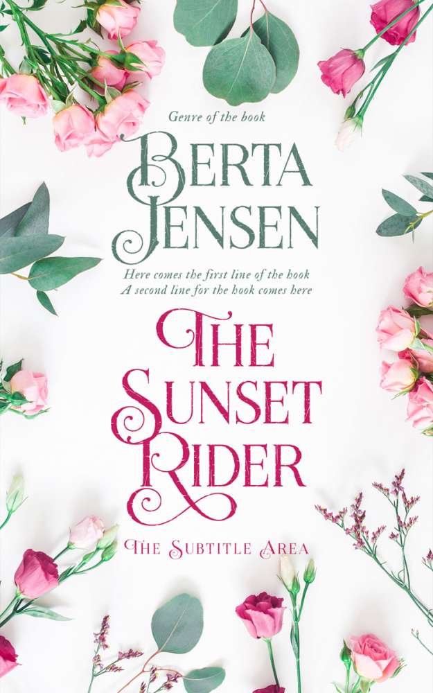 Premade Book Covers - Premade Fiction, Nature Book Covers - Bookcoverzone.com - Soft Peach 26471