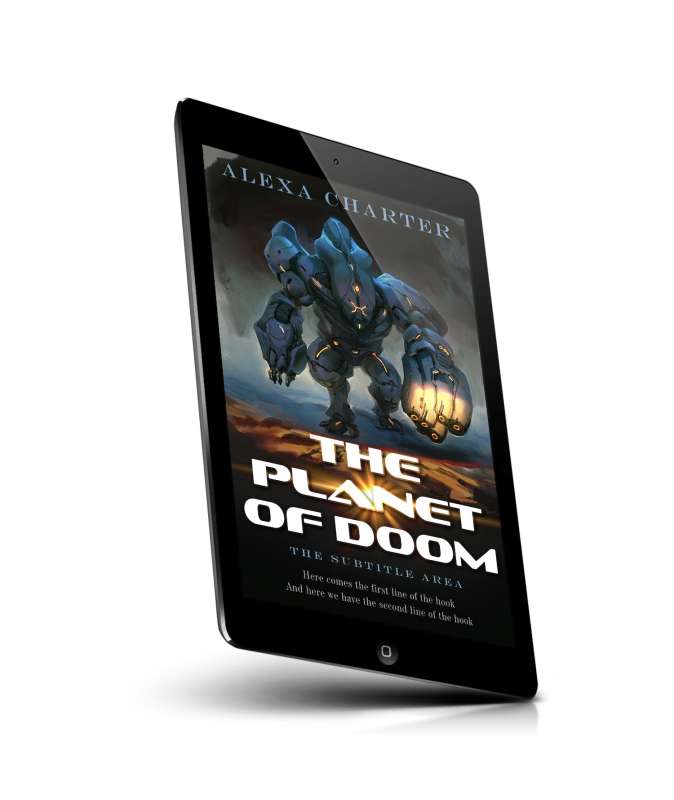 Premade Book Covers - Premade Fiction, Science Fiction Book Covers - Bookcoverzone.com - Shark 21951